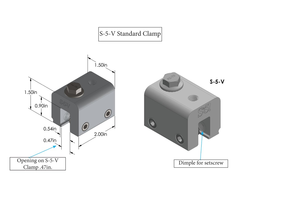 Cost Comparison: S-5-V and S-5-H90 vs. the S-5-U Clamp