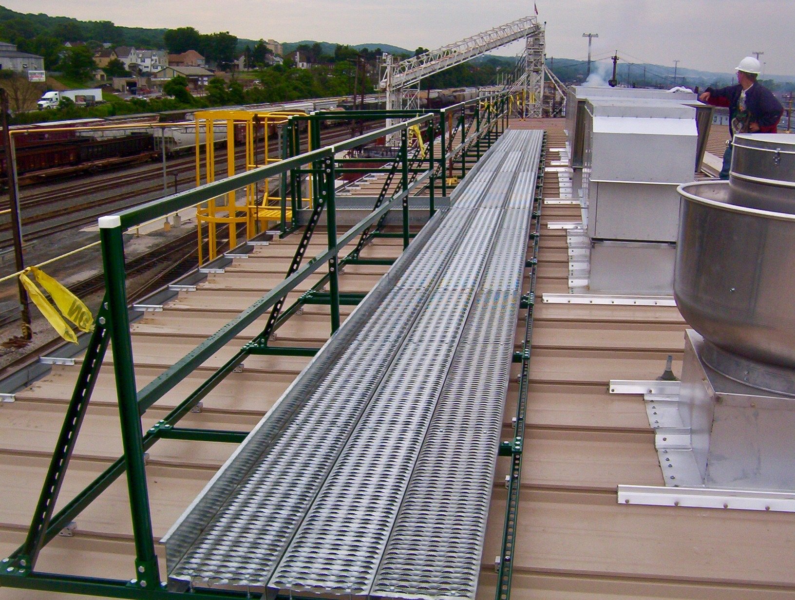 Securing Guardrails and Anchor Points for Fall Protection on Metal Roofing