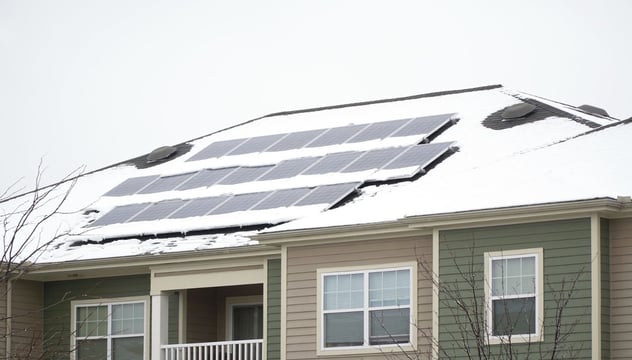 How to Protect Your Solar Panels and Your Roof in Snowy Weather